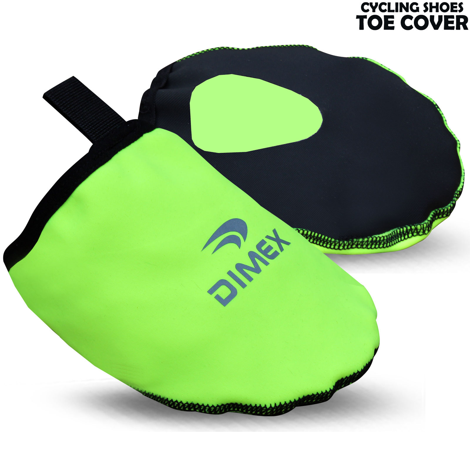 Cycling Toe Cover Shoe Outer Cover Protector Softshell Windproof Though ...